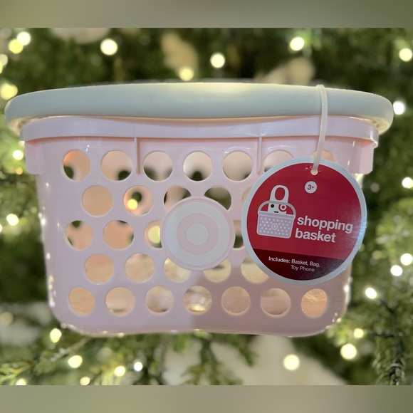 Toys | New Target Pink Mini Shopping Basket | Poshmark